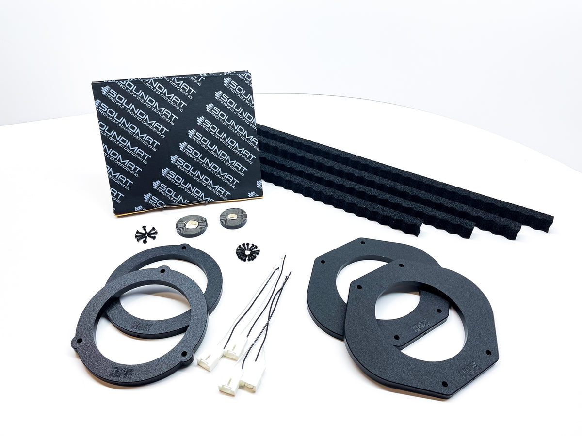 Custom Made Speaker Adapters for High End Installations Compatible with 2015 2025 Ford F Series Trucks Expedition and Many More Vehicles