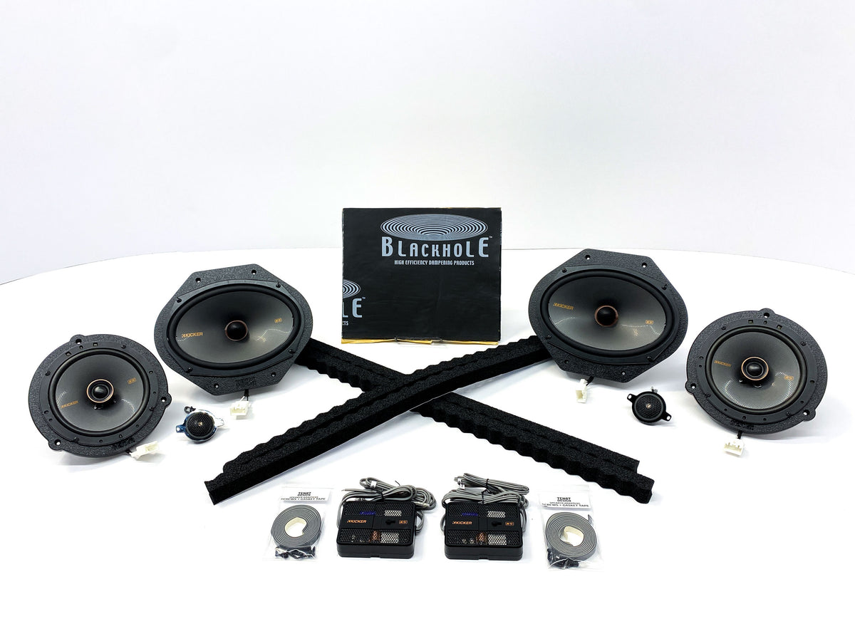 Kicker Ks Plug And Play Speaker Kit Upgrade Designed For 2015 2024 F 1