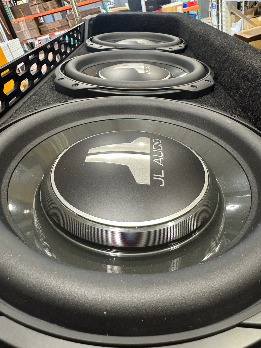 Underseat >>> JL Audio TW3 Three 10-inch Hand-Crafted Subwoofer Packag ...
