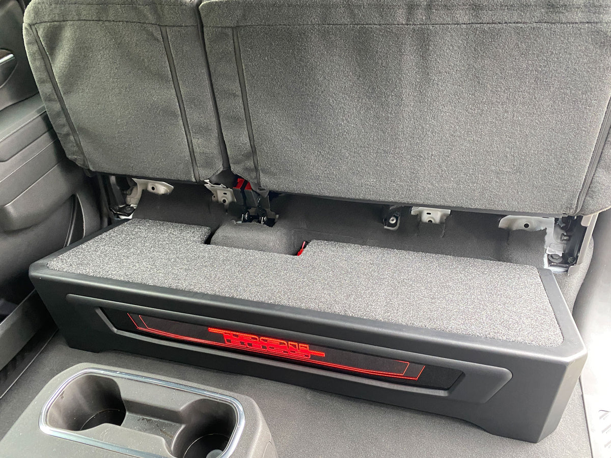 Custom JL Audio W3V3 Dual 10-inch Down-Firing Sub Enclosure: 2019–2026 ...