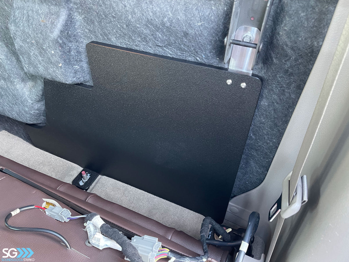 2009–2014 Ford F-Series Truck Custom Made Amplifier Rack/Plate/Board ...