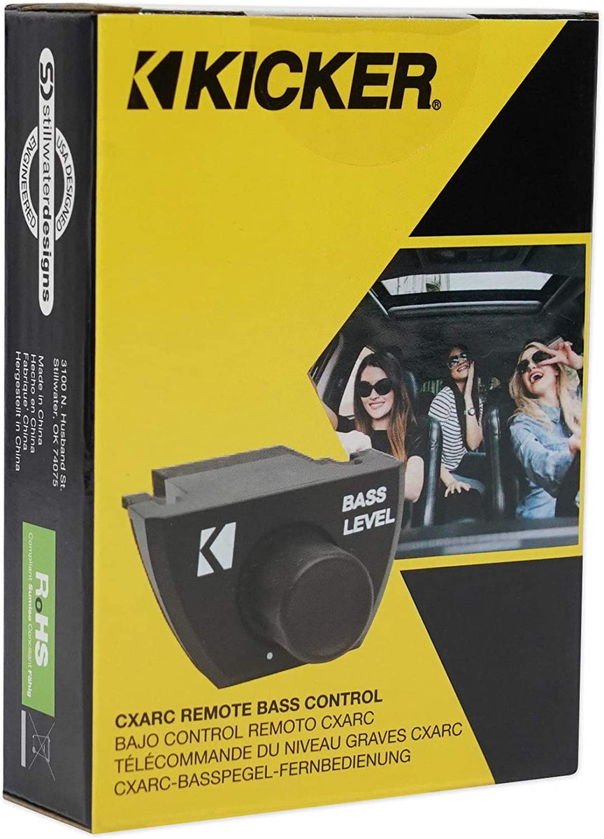 Kicker CXARC Remote Level Controller for CX-Series Amplifiers – Sounds ...